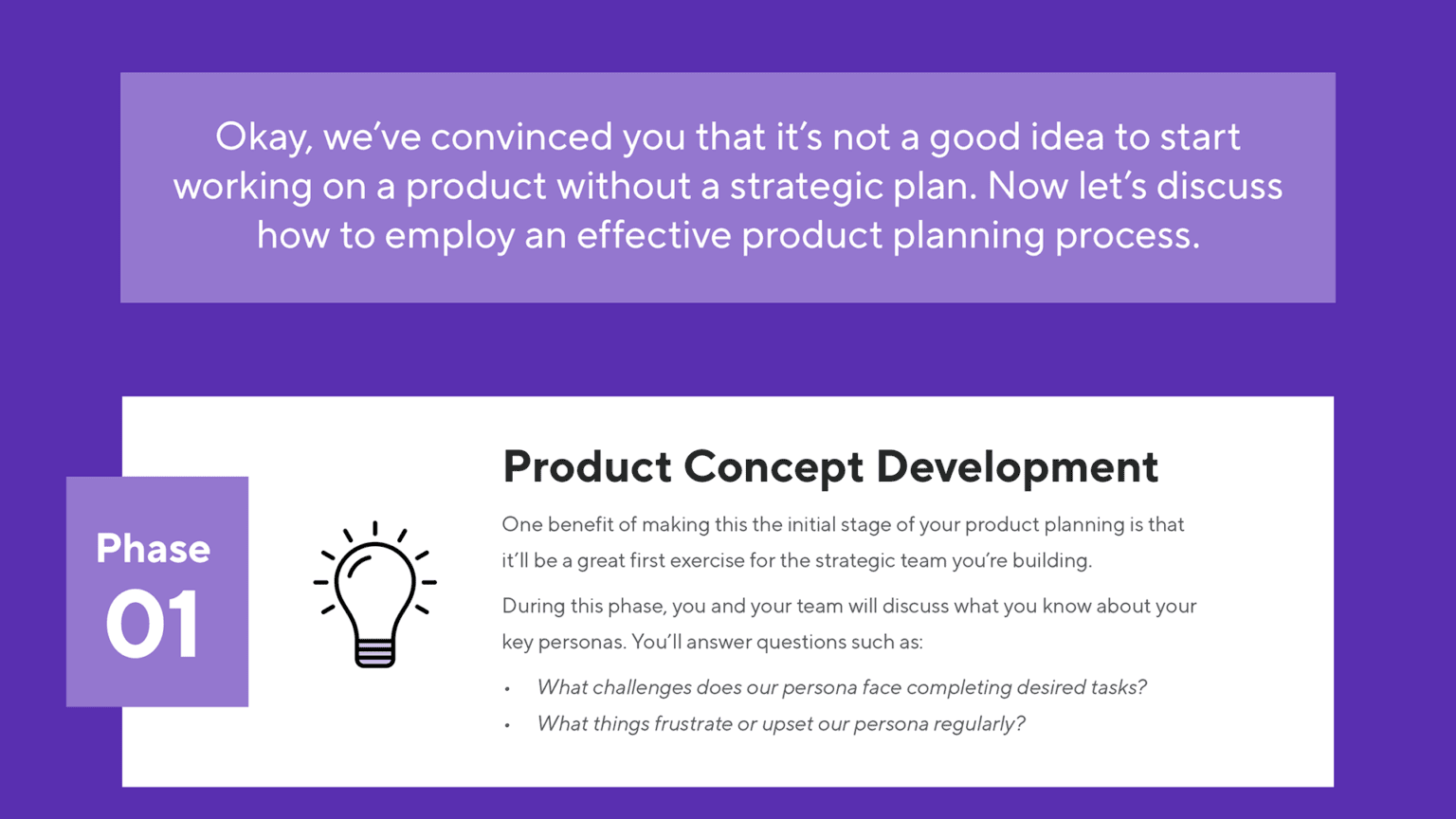 Ultimate Guide to Product Planning | ProductPlan