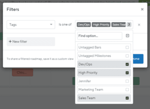 Filtering Your Roadmap Made Easy with New Streamlined UI - ProductPlan